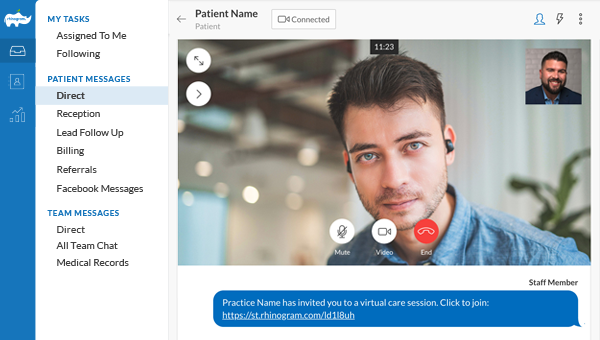 Connected synapSYS: Rhinogram