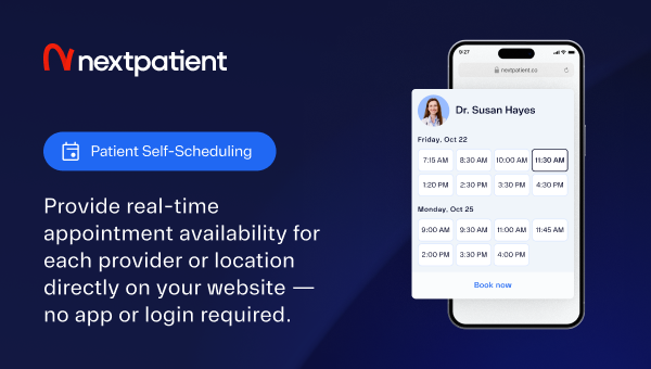 Connected synapSYS: NextPatient